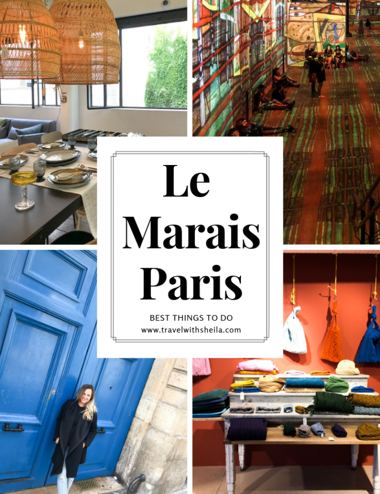 Travel Guide to the Marais Paris- Travel with Sheila